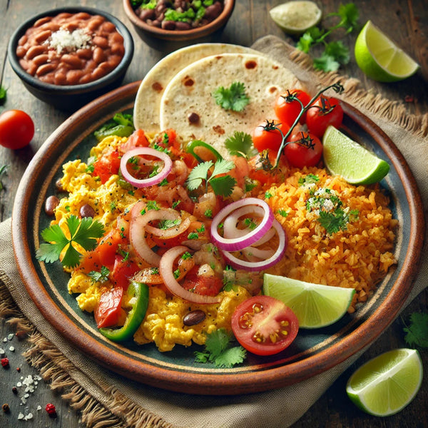 Huevos A La Mexicana Breakfast – Owen's Tacos Bellmore