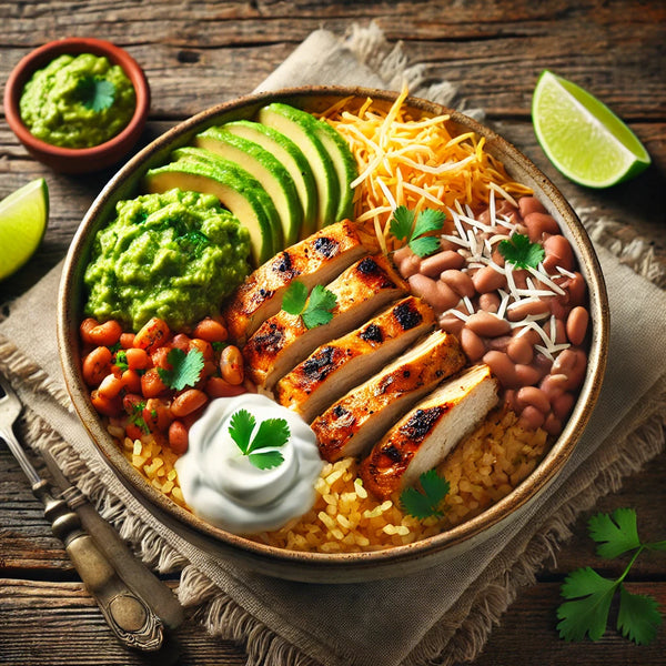 Pollo Asado / Grilled Chicken Bowls – Owen's Tacos Bellmore